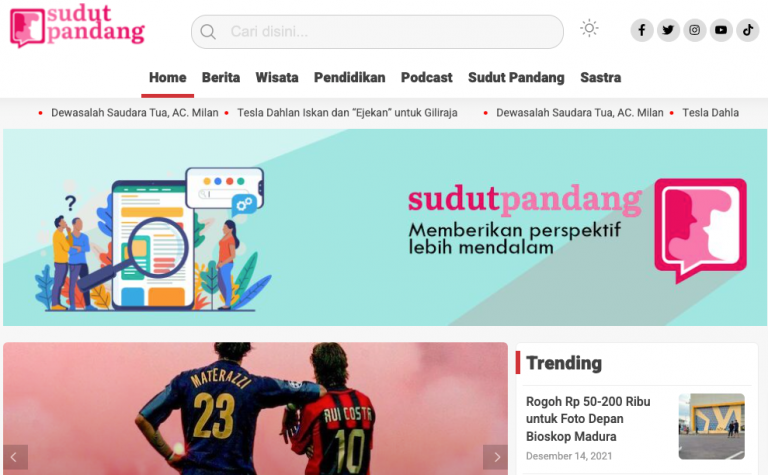 9 Contoh Website Pribadi Untuk Referensi Blog Kamu